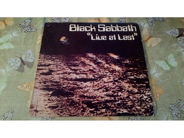 BLACK SABBATH  -  LIVE AT LAST