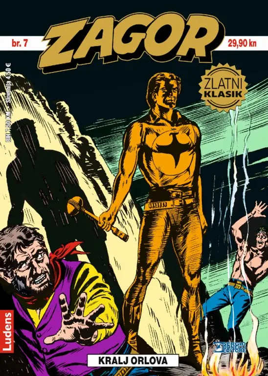 Ludens ZAGOR ZLATNI KLASIK 7: KRALJ ORLOVA (KORICA B)