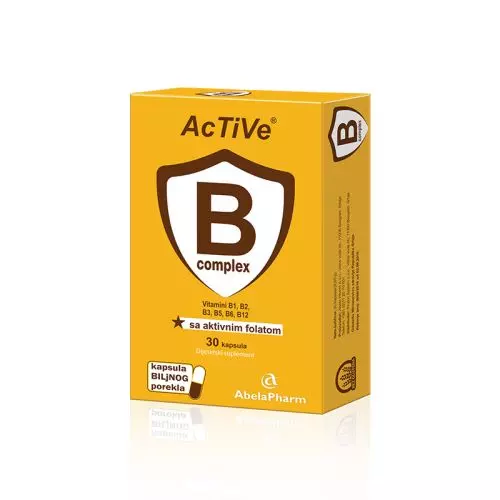 Abela Pharm Active B Complex 30 kapsula