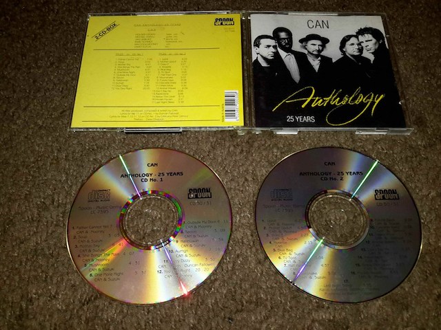 Can - Anthology, 25 years 2CDa , ORIGINAL