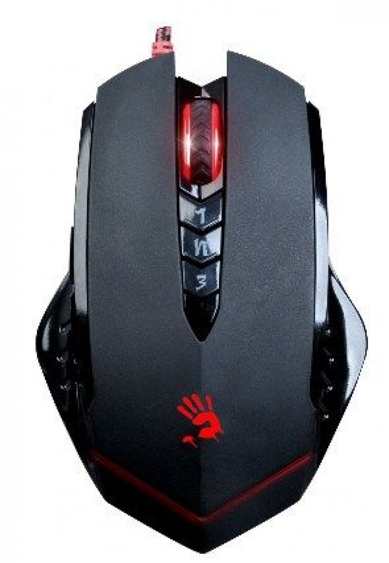 A4 TECH V8M Bloody Gaming Optical USB crni miš