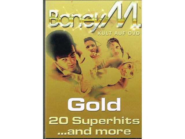 Boney M. ‎– Gold - 20 Superhits ...And More DVD