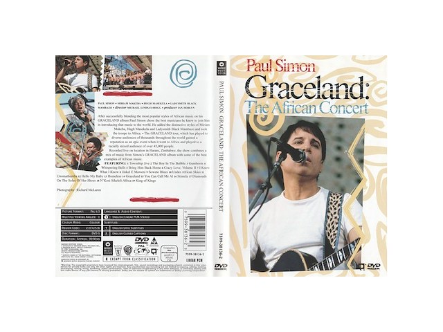 Paul Simon ‎– Graceland: The African Concert DVD