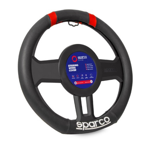 SPARCO NAVLAKA VOLANA 1114RD - BLACK/RED FLAT