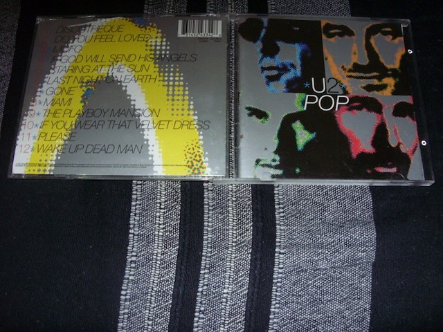 U2 ‎– Pop CD Island Europe 1997.