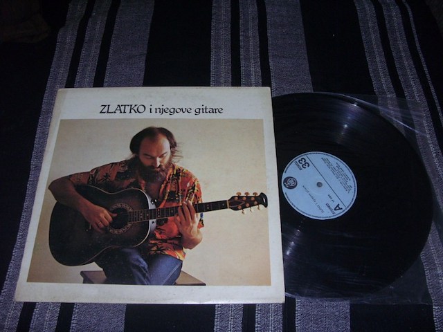 Zlatko Manojlović – Zlatko I Njegove Gitare LP RTB 1980