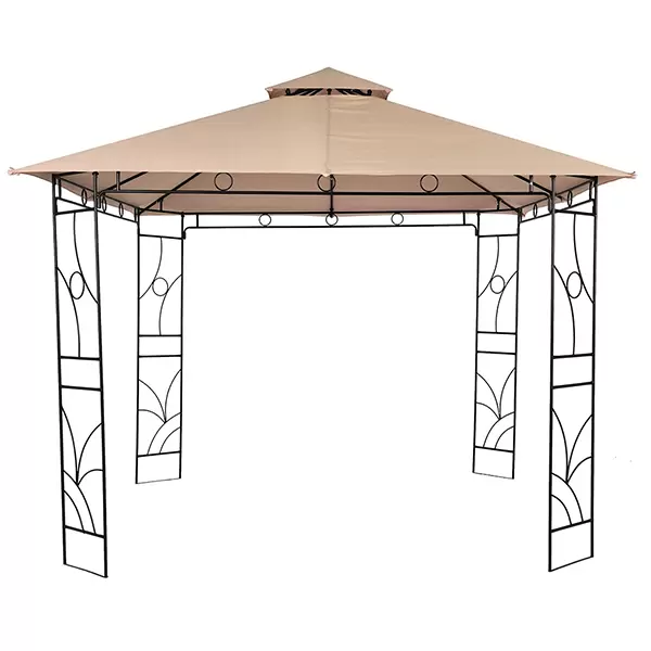 Metalna gazebo tenda Panama sa duplim krovom