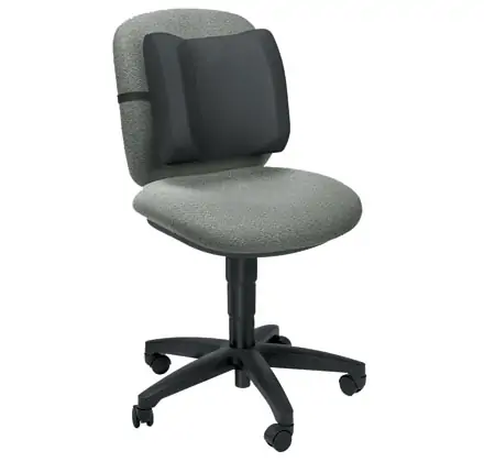 Odmarač leđa-Contour Ergonomic Backrest-CRNA-Fellowes