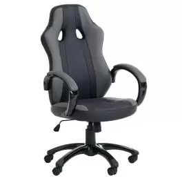 Kancelarijska stolica sivo crna