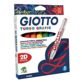 Flomaster đački (8 boja) Giotto Turbo Grafik Fila 4247 blister