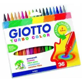 Flomaster školski (36 boja) Giotto Turbo Color Fila 0716 blister