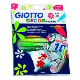 Flomaster za dekoraciju tekstila (12 boja) Giotto Decor Fila 4949 blister