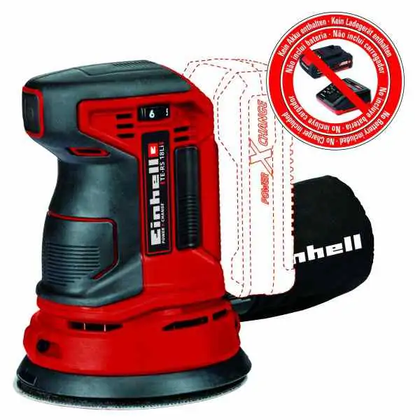 Akumulatorska ekscentrična brusilica TE-RS 18 Li - Solo Power X-Change Einhell