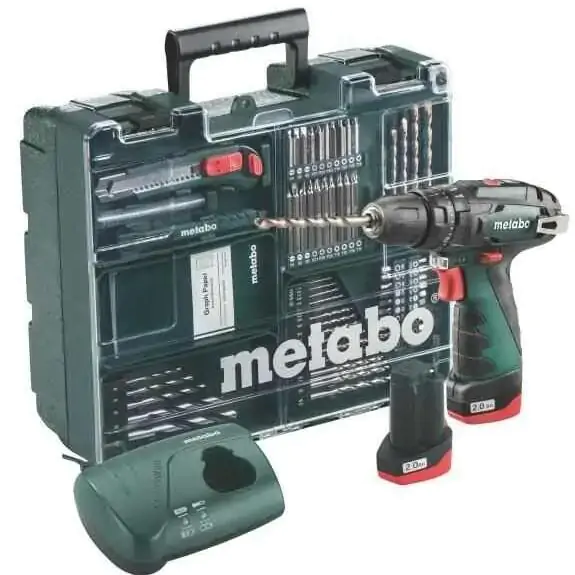 Akumulatorska udarna bušilica PowerMaxx SB Basic Set Mobile Workshop METABO