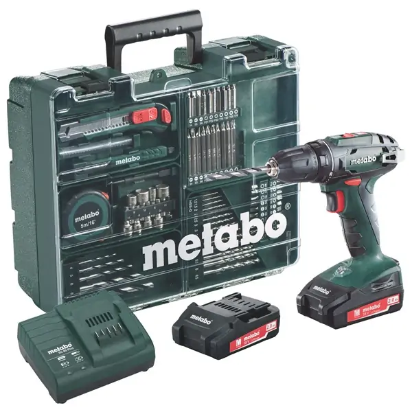 Akumulatorska bušilica BS 18 Set Mobile workshop METABO