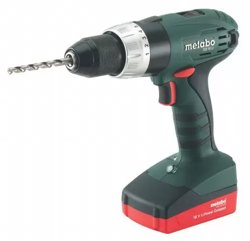 Akumulatorska vibraciona bušilica odvrtač SB 18 Li Compact METABO