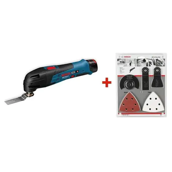 Akumulatorski Multi-Cutter GOP 10,8 V-LI Professional BOSCH + gratis set pribora