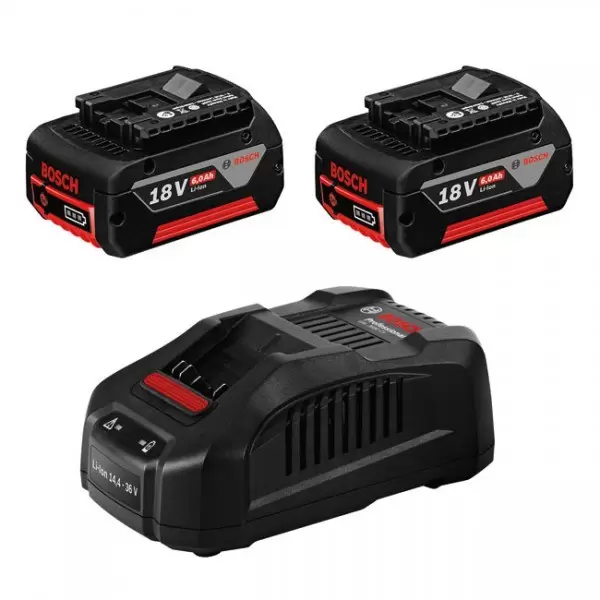 Početni set 2 x GBA 18V 6,0 Ah + GAL 1880 CV Professional Bosch