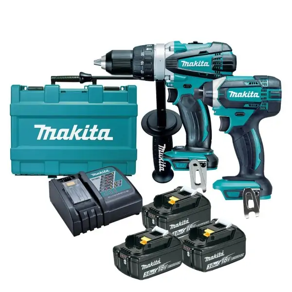 Set DLX2145X1 udarni odvijač DTD152 + Udarna bušilica DHP458 Makita