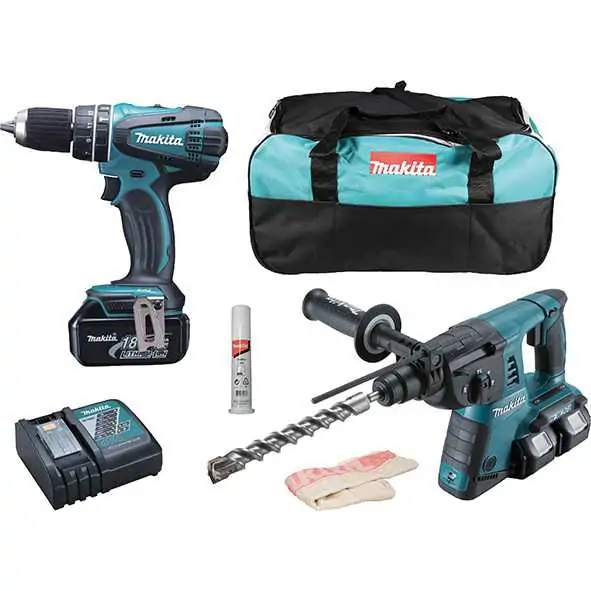 Set akumulatorskog alata 18V DLX2137M Makita