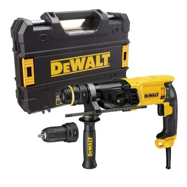 Elektro pneumatska bušilica-čekić SDS-Plus sa brzo izmenjivom glavom 800W D25134K DeWalt