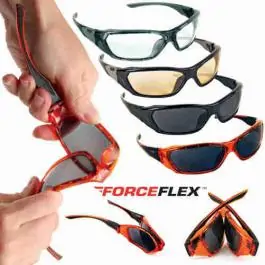 Zaštitne naočare Forceflex tamno/oranž