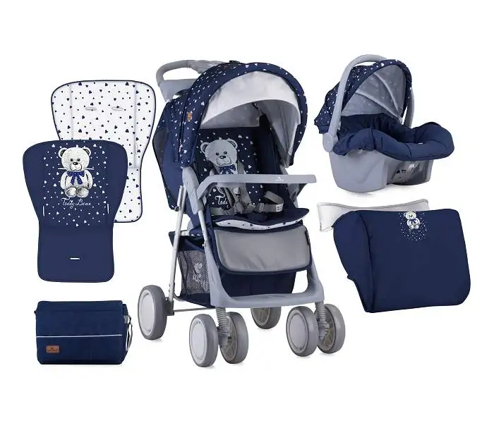 Kolica Foxy Set Dark Blue Teddy BERTONI