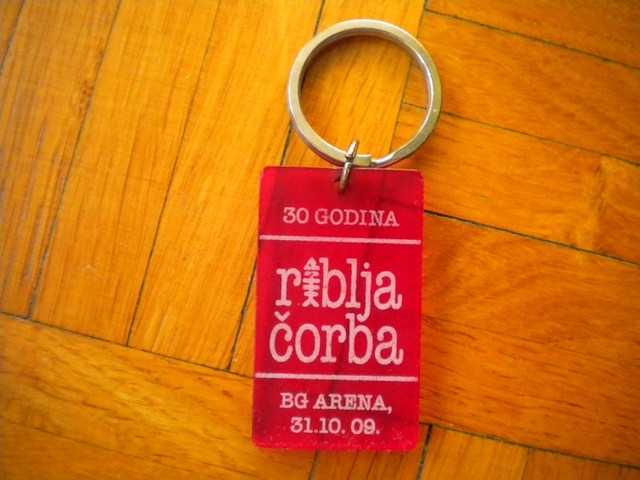 RIBLJA CORBA 30 godina BG ARENA 31.10. 09. privezak