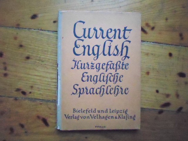 KARL LICTENBERG- KURZGEFASSTE ENGLISCHE SPRACHLEHRE