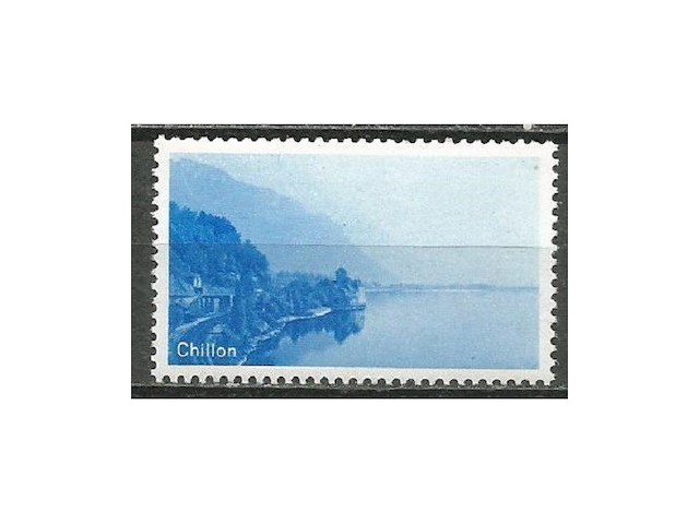 Švajcarska,Dvorac Chillon 1955.,poster stamp,čisto