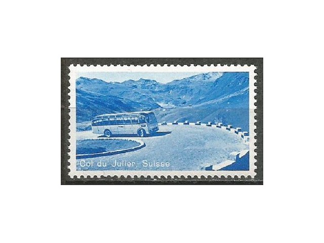 Švajcarska,Prevoj Juller 1955.,poster stamp,čisto