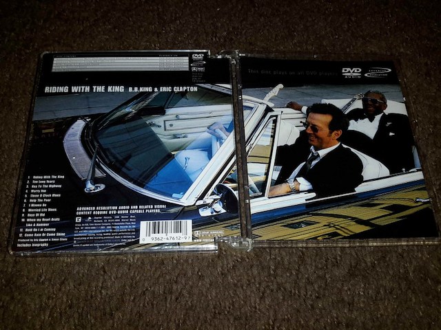 B.B.King &; Eric Clapton - Riding with the king DVD-A !