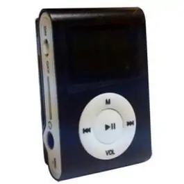 MP3 player S-05 black/FM/voice/Li-ion/LCD/diktafon/usb 2.0/No flash/bez chargera XWAVE