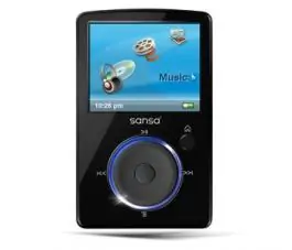 MP3 Sansa Fuze 4GB, FM SanDisk