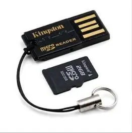 Čitač memorijskih kartica i kartica Gen2 Micro Reader + 2GB MicroSD KINGSTON