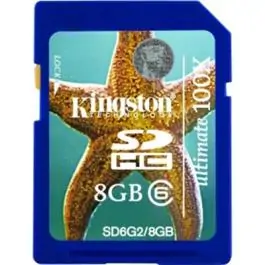 Memorijska kartica Kingston SD 8GB memorijska kartica klasa 6