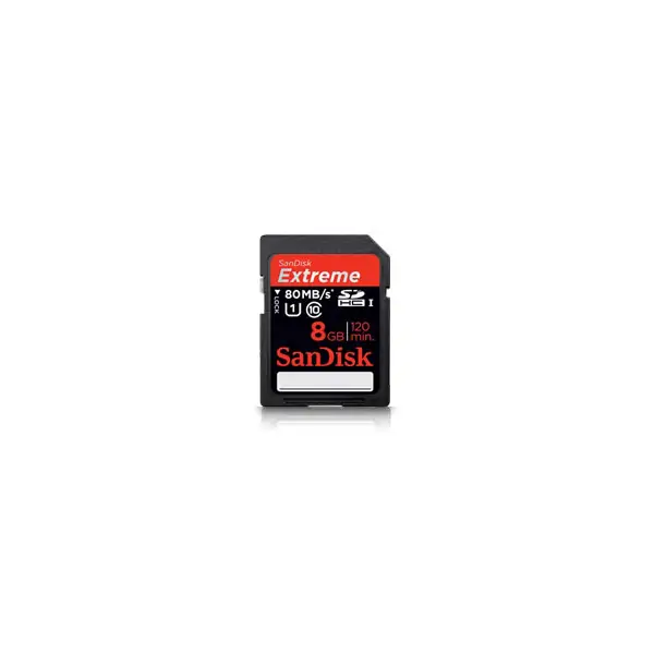 Memorijska kartica SDHC/SDXC 8GB EXTREME 80MB/S SANDISK