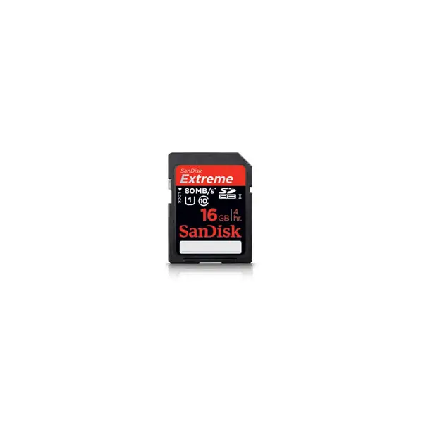 Memorijska kartica SDHC/SDXC 16GB EXTREME 80MB/S SANDISK