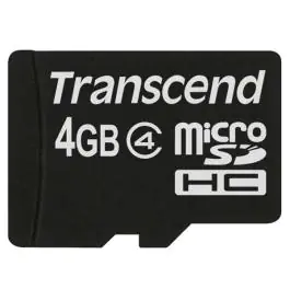 Memorijska kartica TS4GUSDC4 Micro SD 4GB TRANSCEND