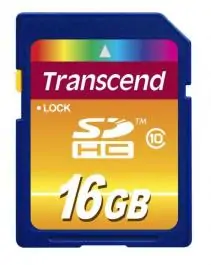 Memorijska kartica TS16GSDHC10 Secure Digital 16GB TRANSCEND