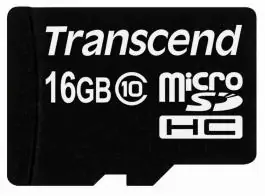 Memorijska kartica TS16GUSDHC10 Micro SD 4GB TRANSCEND