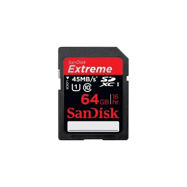 Memorijska kartica SDXC 64GB EXTREME 45MB/S SANDISK