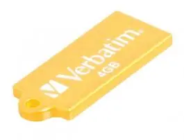 USB Flash memorija 2.0 MICRO drive 4GB STORE Žuta n GO VERBATIM