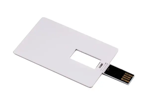 USB Card USB 4GB, white (PE bag) XWAVE