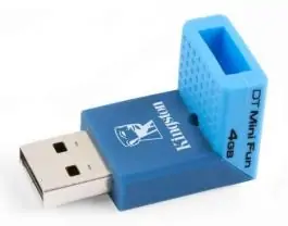 USB Fleš pen memorija 4GB plava "DTravel MF" KINGSTON