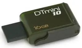 USB Flash memorija 16GB USB DataTraveler Mini 10 crna KINGSTON