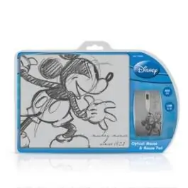 Miš optički i podloga za miša Mickey Sketch DSY-TP3002 CIRKUIT PLANET