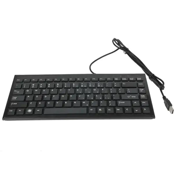 Mini tastatura, slim ,crna, USB plag XWAVE