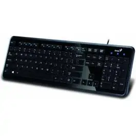 Tastatura SlimStar i250 USB Black US GENIUS