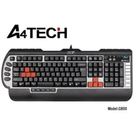 Tastatura X7 G800 Gaming 3xFast PS/2 US A4 TECH